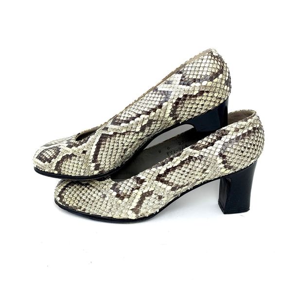Lord & Taylor | Shoes | Vintage Snakeskin Lord Taylor Pumps 7b | Poshmark